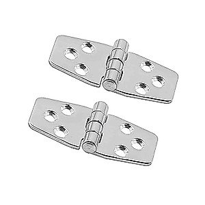 Heavy Duty Gate Hinges 2pcs Heavy Duty Door Hinge Stainless Steel Door Hinges Concealed Hinge Furniture Hinges Spring Door Closer Silver Spring Hinges