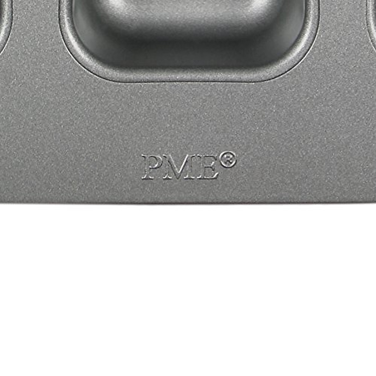 PME Non Stick Bakeware 12 Cavity Mini Square Cake Pan, Standard, Silver