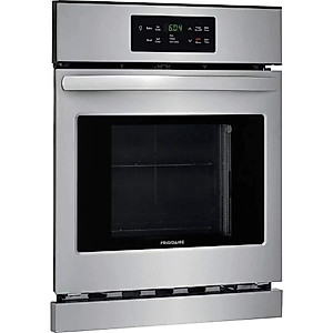 FFEW2426US 24" Single Electric Wall Oven with 3.3 cu. ft. Capacity Halogen Lighting Self-Clean and Timer in Stainless Steel