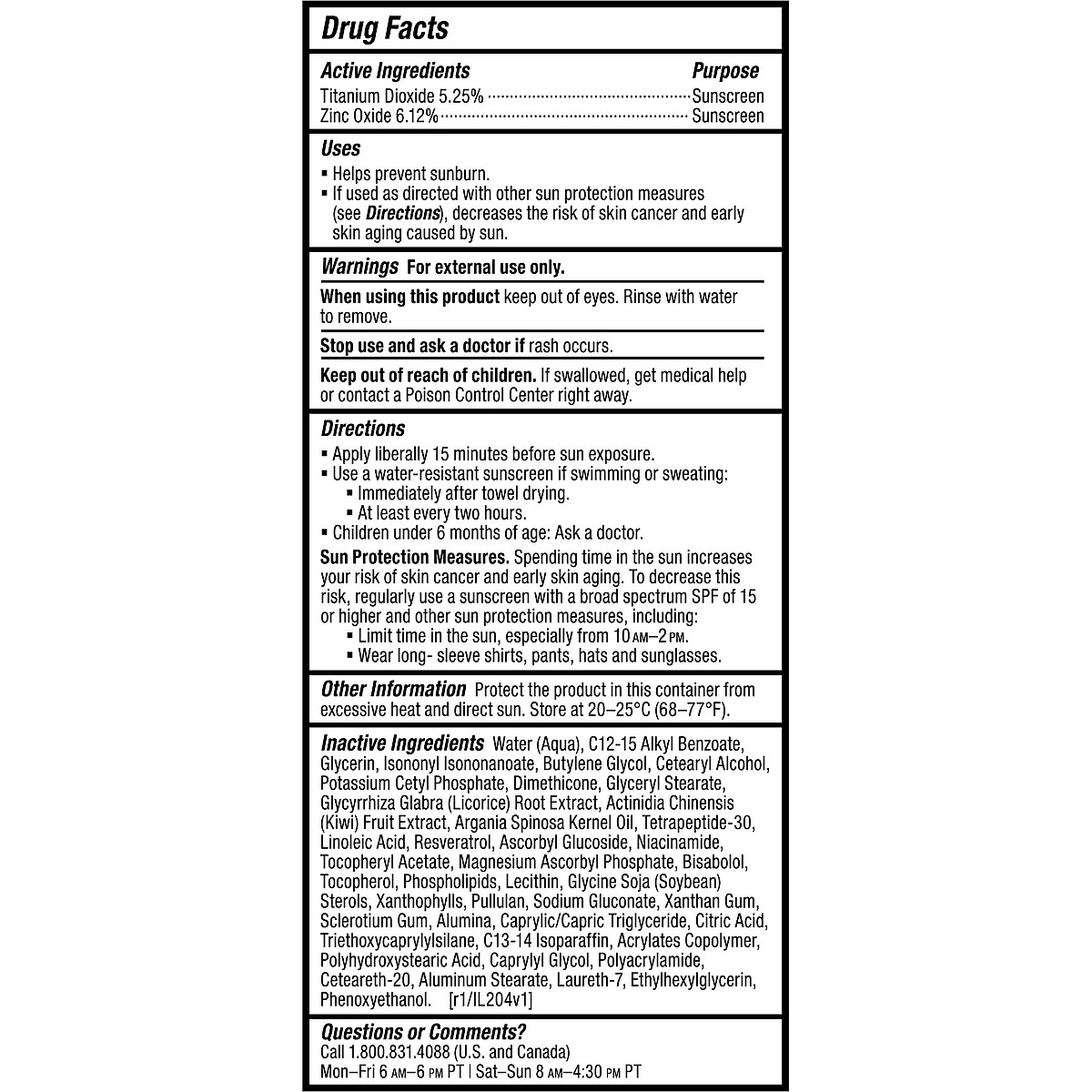 Paula's Choice DEFENSE Essential Glow Mineral Moisturizer with SPF 30