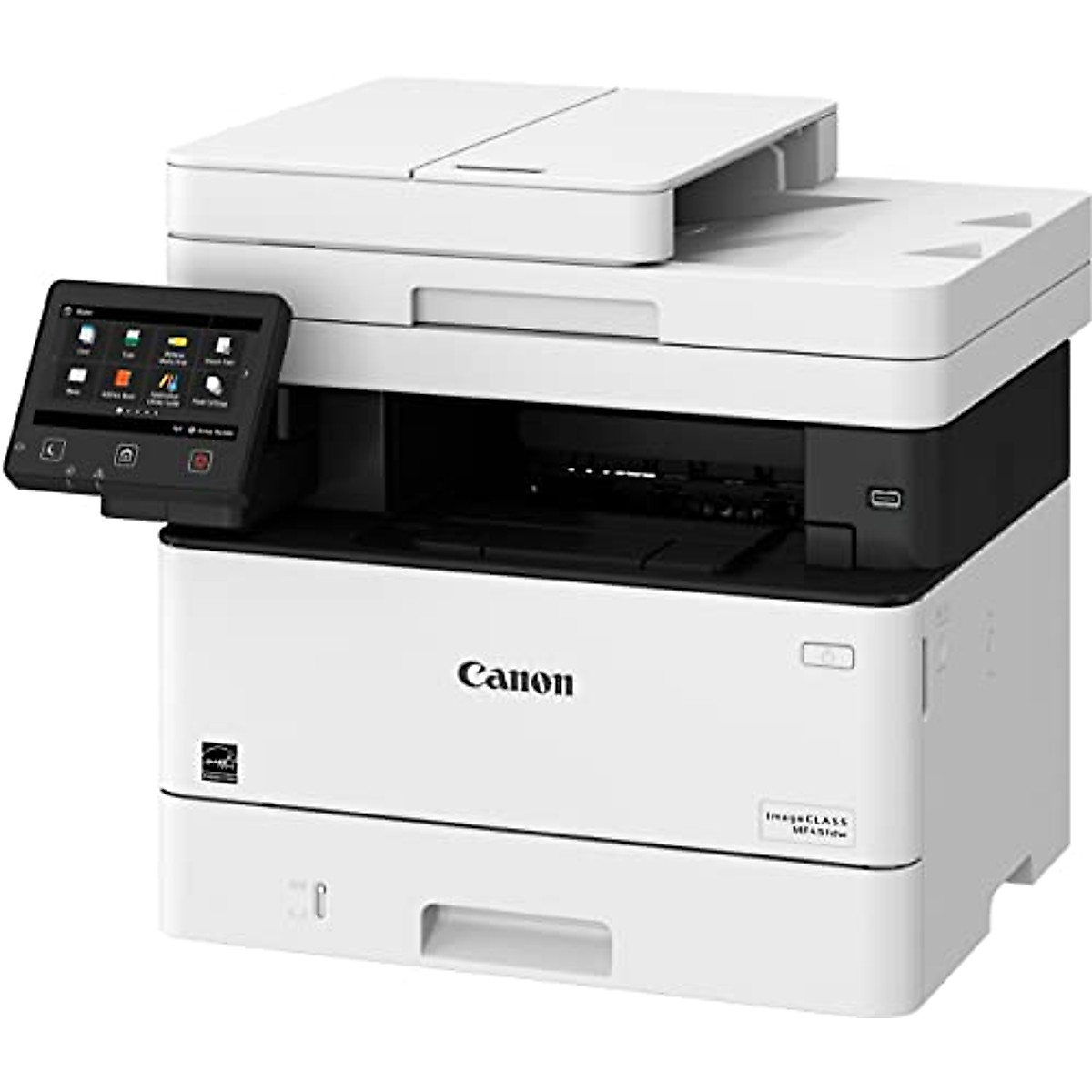 Canon imageCLASS MF451dw All-in-One Wireless Monochrome Laser Printer, Print Copy Scan, 5"inch Color Touch,USB 2.0,8.5" x 14",AirPrint,Durlyfish