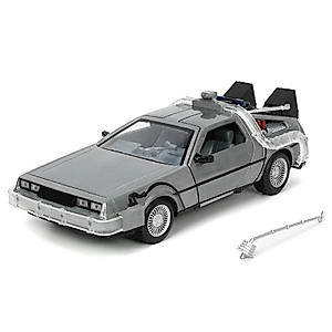 Jada Toys BTTF Part I TIME Machine W/Light 1/24 DIE-CAST Vehicle