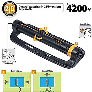 Melnor XT4100 XT Turbo Oscillating Sprinkler