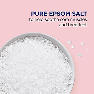 Dr Teal's Pure Epsom Magnesium Salt Soak, Fragrance Free, 6 lbs (Pack of 6)