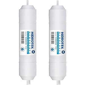 75GPD Reverse Osmosis RO Membrane with Quick Change Housing - 1/4" Inlet/Outlet (Fit with Geekpure RO-TW) (2)