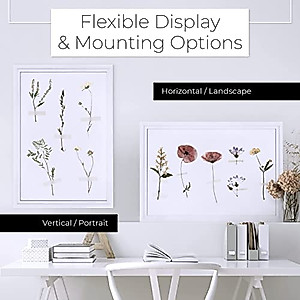 SKL Products Cork Board - 30" x 20" Large, Framed, White Bulletin Board for School, Home, Kitchen & Office Walls