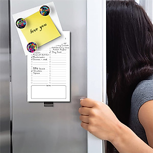 Famous Paintings Set Refrigerator Magnets, 7pcs World Masterpiece, Stylish Simple Glass Decorative Magnets for Fridge Decor