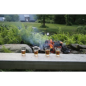 Duralex Made In France Amalfi Glass Tumbler (Set of 4), 4.62 oz, Clear