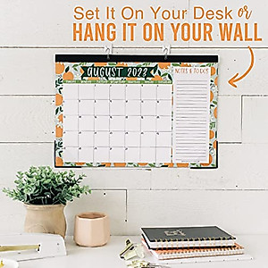 Doodle Large Desk Calendar 2023-2024 Calendar Desk Pad - 18 Month Calendar For Desk Calendars 2023-2024, 2023 Desk Planner 2023 Desk Calendar 11x17, Large Calendar 2023-2024 For Wall Calender 2023