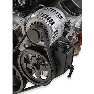 NEW HOLLEY MID-MOUNT COMPLETE ACCESSORY SYSTEM WITH SD7 A/C COMPRESSOR,ALTERNATOR,POWER STEERING PUMP,TENSIONER,BELT,CRANK DAMPER & PULLEYS,COMPATIBLE WITH GM LS ENGINES