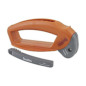 Smith's 50603 Lawn Mower Blade Shop Essentials Sharpener, Orange