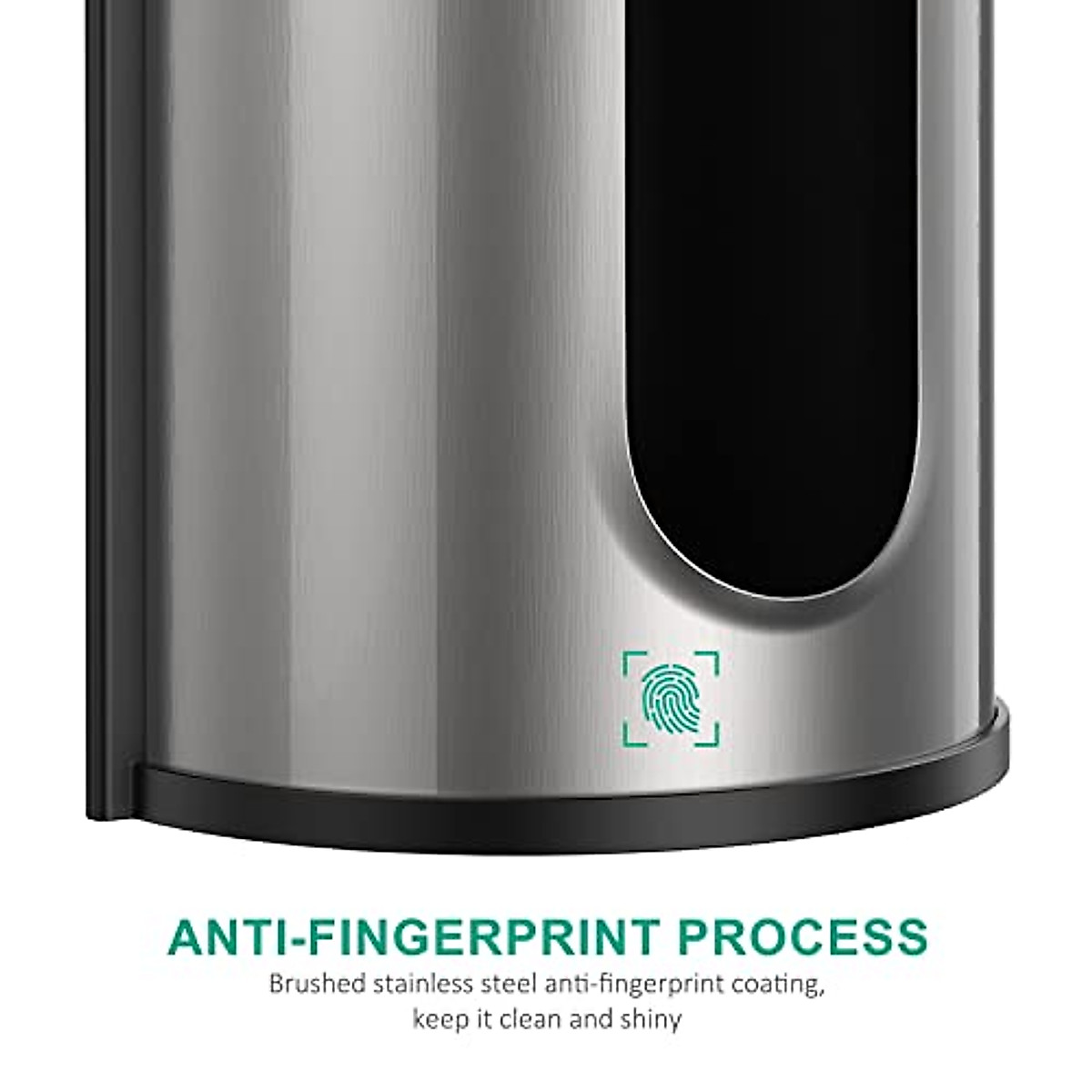 Plastic Bag Holder, Grocery Bag Holder and Dispenser for Plastic Bags,Wall Mount Bag Saver,Kitchen Trash Bag Organizer,Fingerprint Resistant,Brushed Stainless Steel,Matte Silver