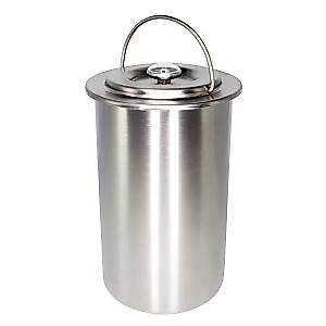 Meat Press Mold for Deli Meats, Press Ham Maker, Stainless Steel Meat Weight Press for Making Ham Deli Meat with Thermometer and Recipes, Seafood Meat Poultry Tools Kitchen Cooking Set for Party