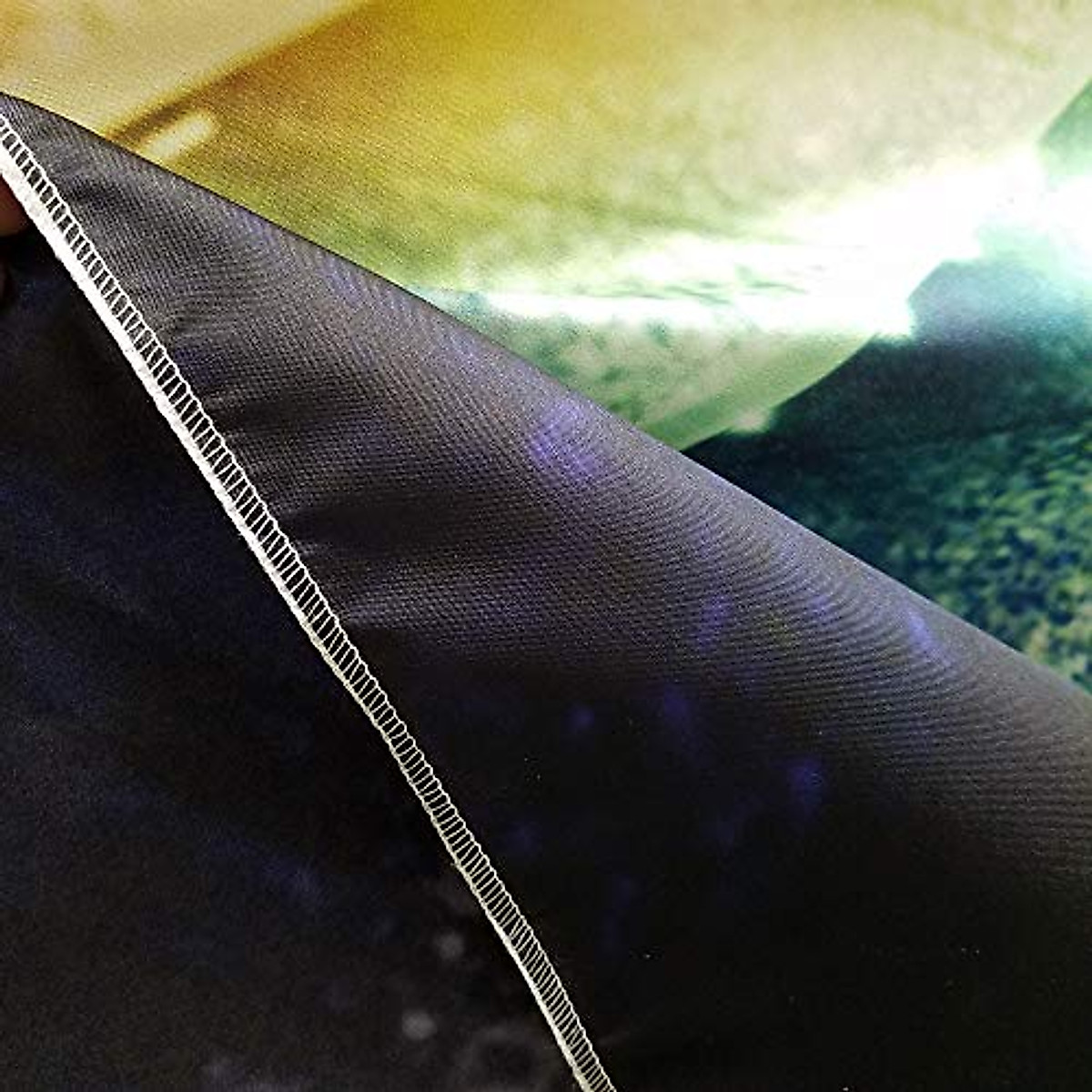 Night Football Field Photography Backdrop Polyester Tapestry Sport Stadium Photo Booth Background for Party Pictures,Table Decor,Bedroom Hanging FT-3543