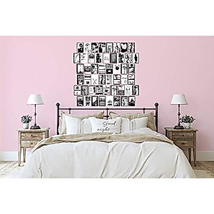Black and White Wall Collage Kit - 50 Prints for Trendy Room Decor – Minimalistic Black and White and Grey Girls Bedroom Decor - Set of 50 Pcs Photo Prints 4x6