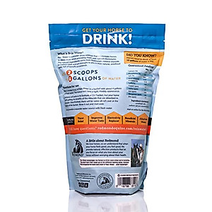 Redmond Rein Water Thirst Quencher for Dehydrated Horses, Electrolyte Mineral Drink Mix, 5 lb Bag