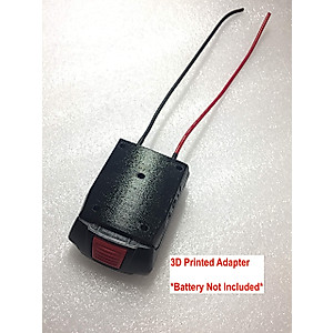 Battery Adapter for Bosch 18v Dock Power Connector 18 volt12 Gauge Robotics