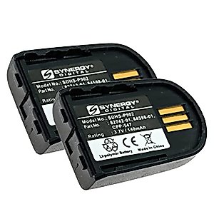 Synergy Digital 82742-01, 84598-01, 204755-01 Battery Combo Pack Compatible for Plantronics Wireless Headset Systems - Pack of 2 Replacement Lithium Polymer Battery Automatically Recharges in Cradle