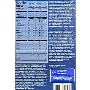 Great Value Chewy Variety Pack Granola Bars Value Pack, 0.84 oz, 24 Count