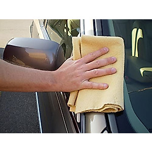 A&H Branded Products Tuff Scrub Micro Magic The Ultimate Towel, Premium Cleaning Cloth Ideal for Auto, Home, Car, Windows, High Absorbent, Lint-Free, Streak-Free, 15" X 24", (2 Towels)