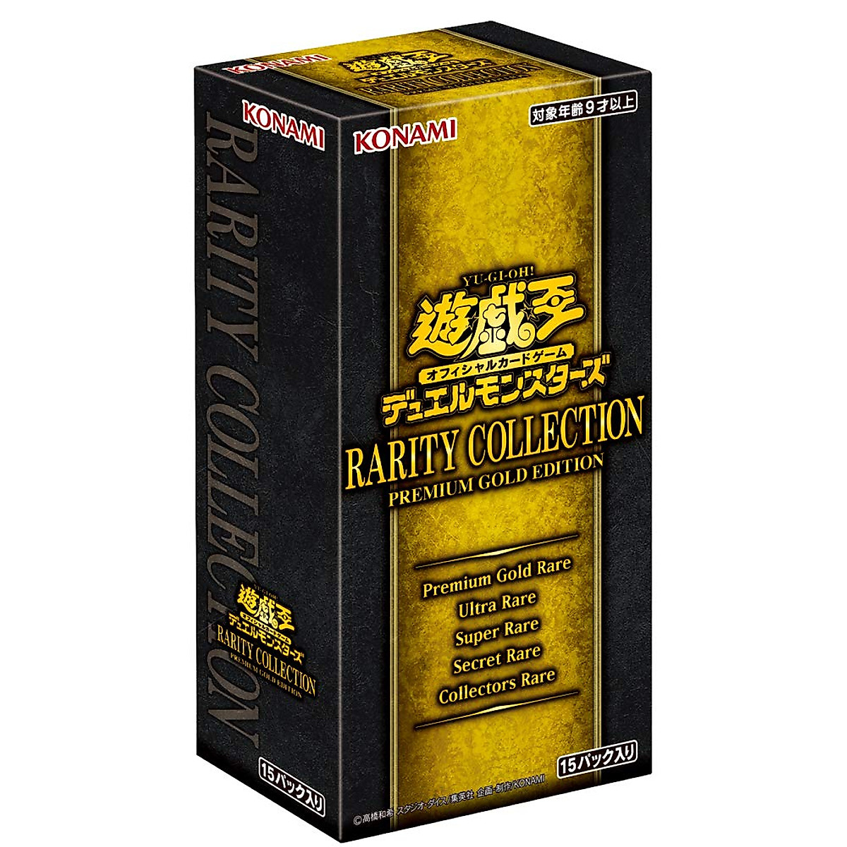 YuGiOh! OCG Duel Monsters The Rarity Collection Premium Gold Edition Box Yu-Gi-Oh OCG [ 1 Box 15 Packs ] [ 1 Pack 4 Pieces ]