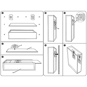 Clear Display Case for Bible, Acrylic Wall Mount Vertical & Horizontal Display Case, Book Display Case Family Old Bible Heirloom Organizer Box for Book Jewelry Collector, 10.25 x 7.25 x 2 inch
