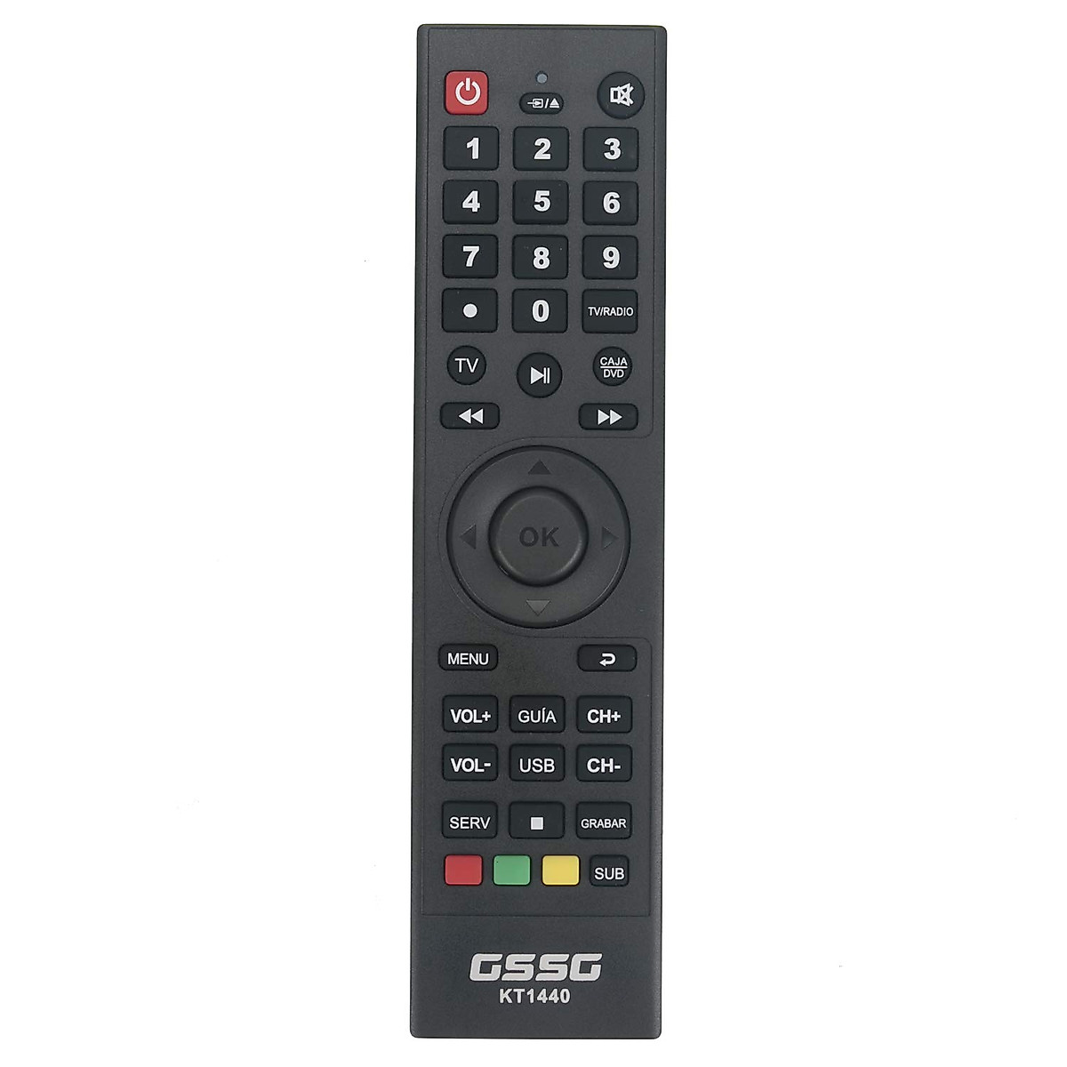 Replace KT1440 Universal Remote Control for Haier Panda ATEC DTV Gelec Soyea TV