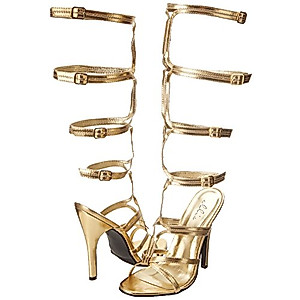 Ellie Shoes Women's 510-sexy, Gold, 8 M US