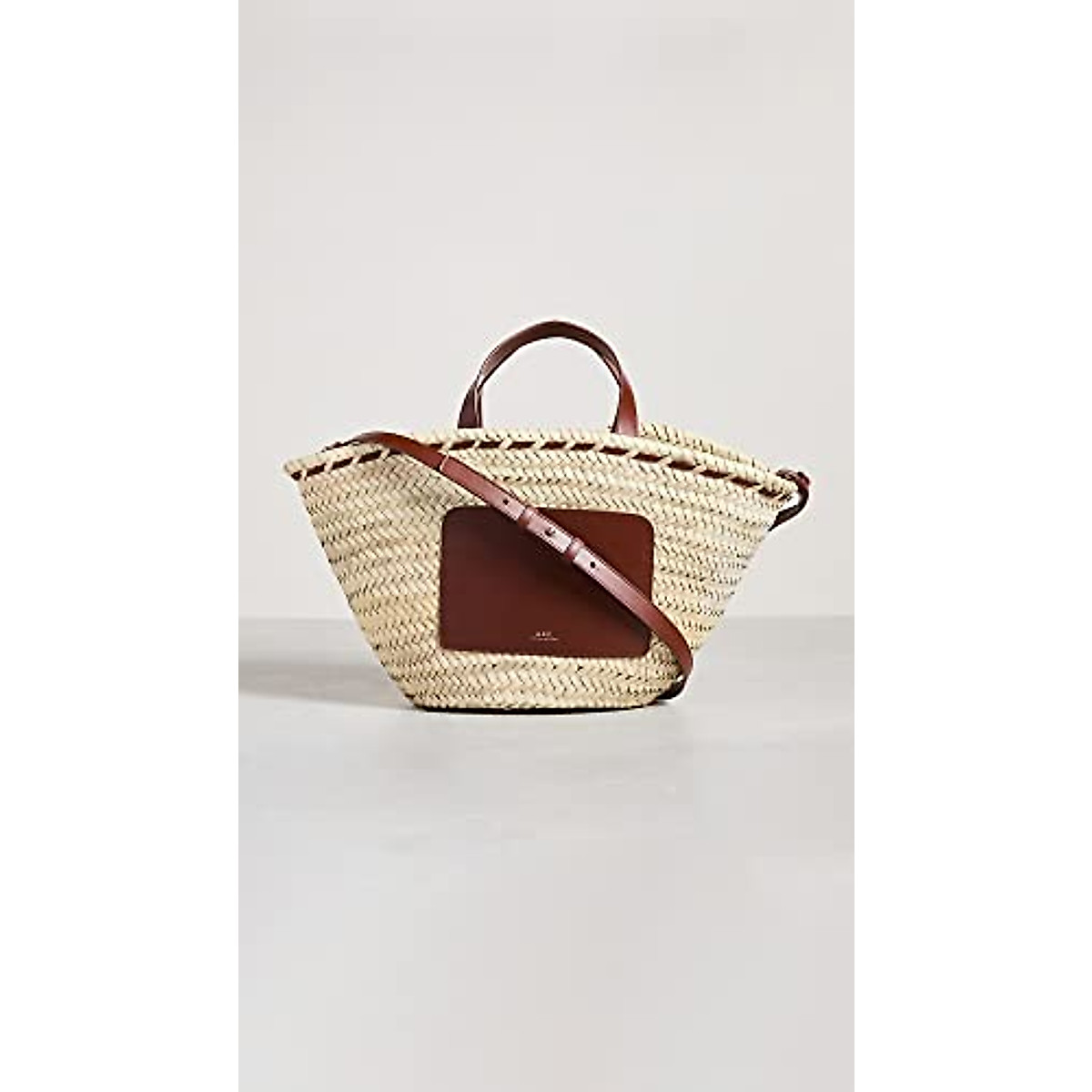 A.P.C. Women's Panier Zoe Tote, Nut Brown, One Size