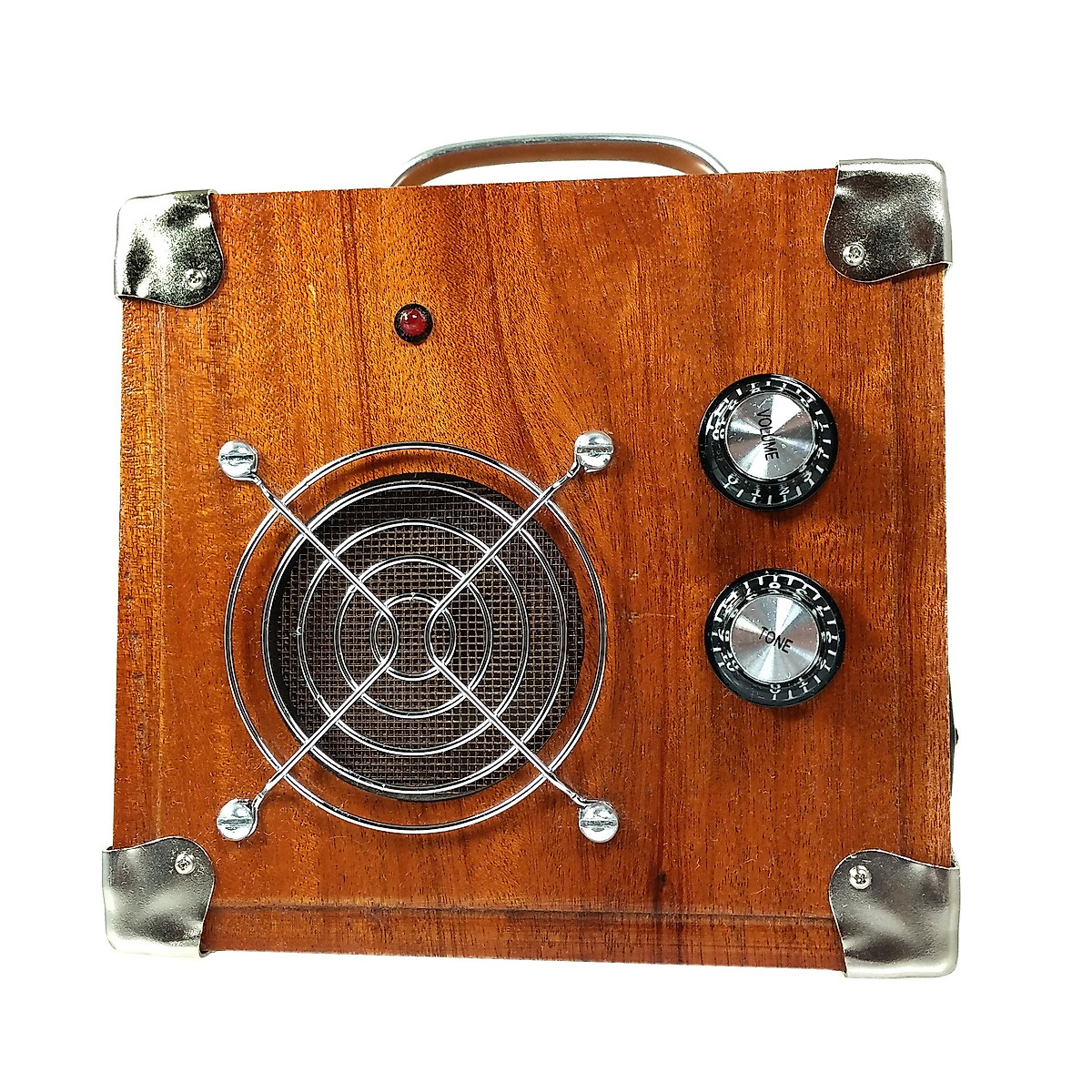 Beautiful 2.5-watt Solid Wood Cigar Box Guitar Amplifier (#5)