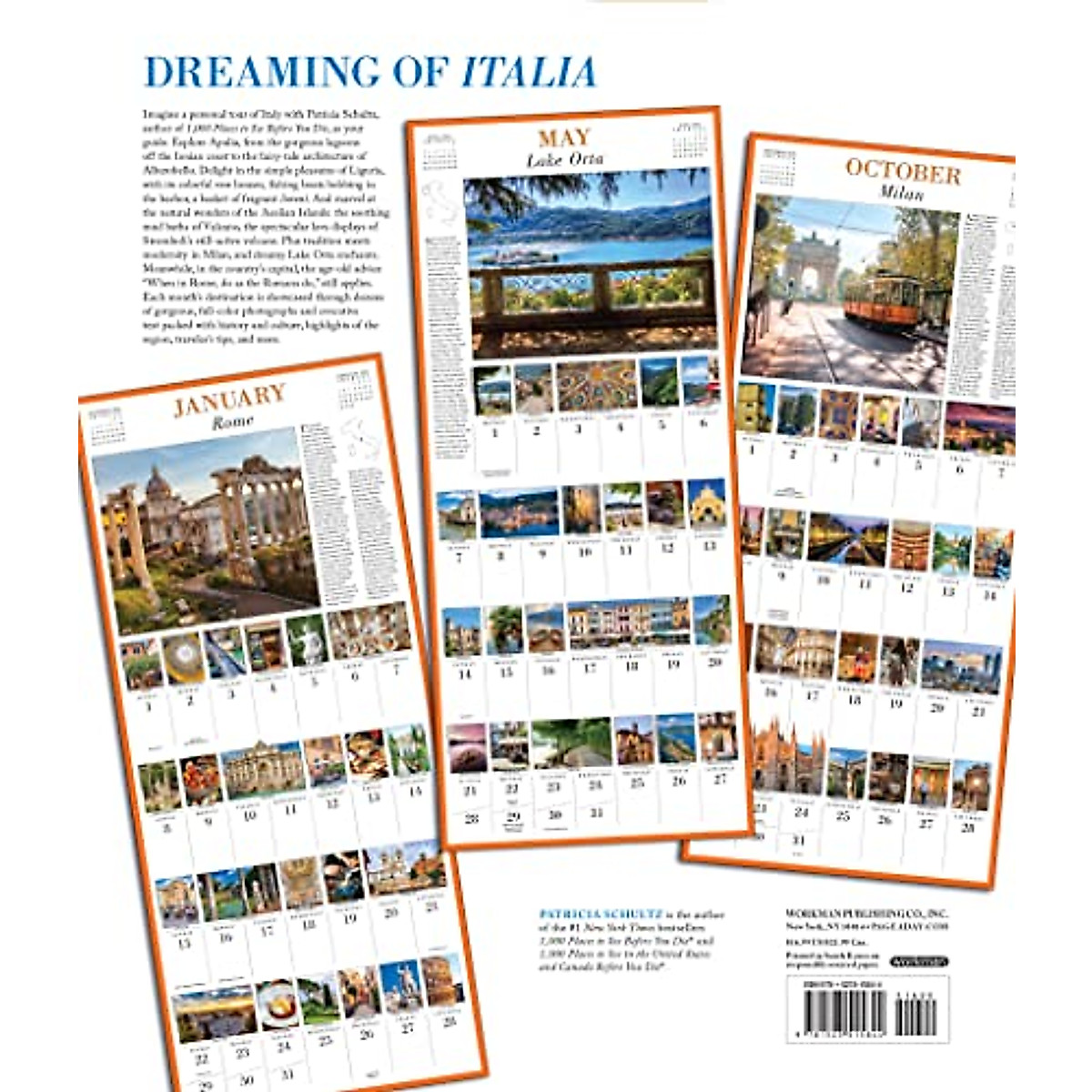 365 Days in Italy Picture-A-Day Wall Calendar 2023: For People Who Love Italy and All Things Italian
