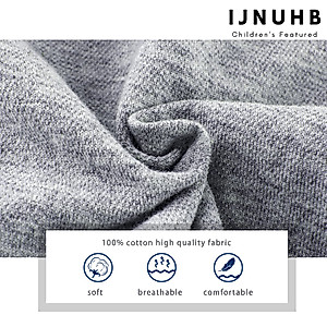 IjnUhb baby boy's,Girls 2-Pack Pants, Toddler Cotton Pull on Jogger, Kids Dinosaur Drawstring Elastic Sweatpants(Light Dark 4T)