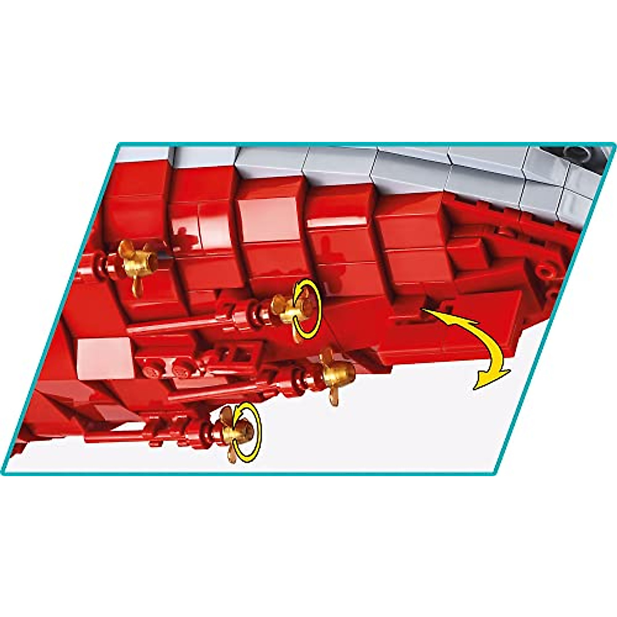 Cobi toys 2684 Pcs Hc WWII /4832/ Battleship Yamato Executive Edition