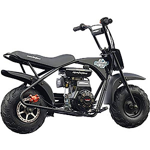 MotoTec 105cc 3.5HP Gas Powered Mini Bike, Black, (MT-MiniBike-105cc_Black)