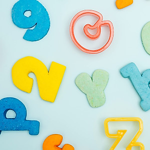 Sweet Sugarbelle Cookie Cutters Alphabet, Create Sweet Alphabet Cookies for Parties, Birthdays, Holidays, Baking, Cooking, Kitchen, Crafting, and More