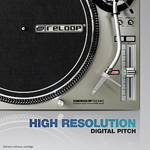 Direct Drive High Torque Turntable in silver