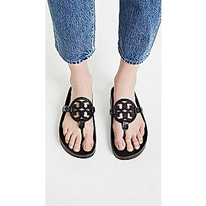Tory Burch Women's Miller Cloud Sandals, Perfect Black, 8 Medium US