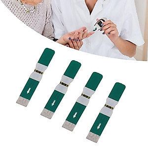 Luqeeg 50PCS Glucose Test Strips, PET Accurate Diabetes Testing Strips, Sugar Testing for Preventing Hyperglycemia, Self Sugar Monitoring