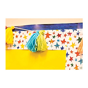 Carson Dellosa The World of Eric Carle Sparkling Stars Borders (108064)