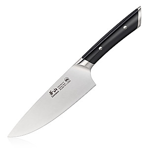 Cangshan HELENA Series German Steel Forged Chef's Knife (Black, 6-Inch)