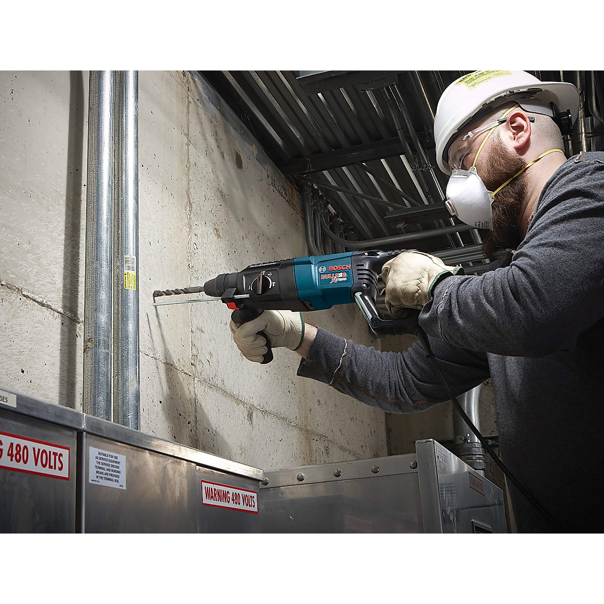 BOSCH HC2081 1/2 In. x 4 In. x 6 In. Bulldog SDS-Plus Rotary Hammer Bit