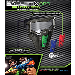 Dart Zone BallistixOps Tactical Gear Team Competition Mask