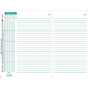 TEST-886E 886-E 100 Question Compatible Testing Forms (50 Sheet Pack)