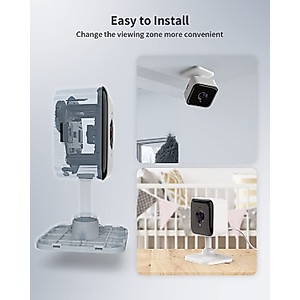 Xbro Security Camera/Baby Monitor, 1080P HD Indoor Camera Includes Night Vision, Motion &Sound Detection, 2-Way Audio, Cloud & SD Card Storage, Compatible with Alexa and Google Assistant