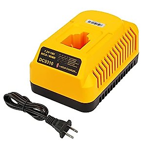 energup DC9310 Fast Battery Charger for Dewalt 7.2V-18V XRP NI-CD NI-MH Battery DC9096 DC9098 DC9099 DC9091 DC9071 DE9057 DW9096 DW9094 DW9072