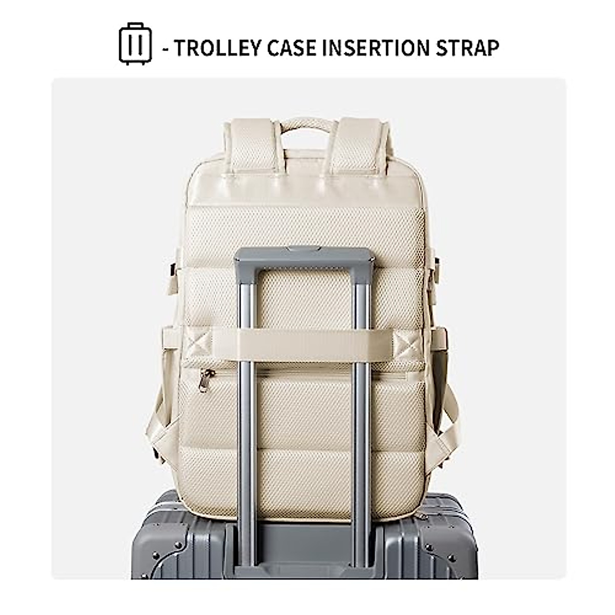 MOYYI Carry on Backpack Airline Flight Approved Waterproof 17'' Laptop Backpack with Shoe Compartment Casual Daypack Backpacks (Purple)