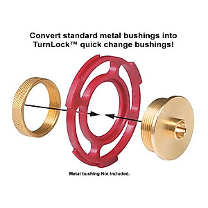 Milescraft 1201 Base Plate/Bushing Set for Routers Medium