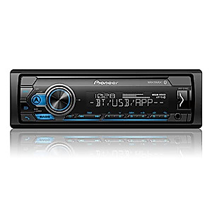 Pioneer MVH-S310BT Single Din Built-In Bluetooth, MIXTRAX, USB, Auxiliary, Pandora, Spotify, iPhone, Android and Smart Sync App Compatibility Car Digital Media Receiver
