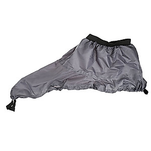 MagiDeal Universal Nylon Marine Kayak Splash Spray Skirt Deck Sprayskirt - Gray