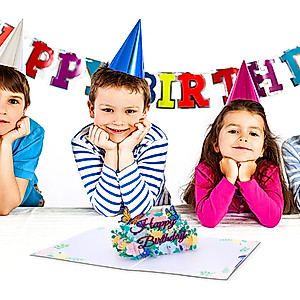 Butterfly Garden Birthday Card, Happy Birthday Pop Up Card, Flower Birthday Greeting Card For Mom Sister and Friend, 3D Birthday Card for Lovers, Kids, Girls, Teachers